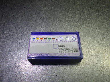 Sumitomo Single Sided CBN Tipped Grooving Insert QTY1 SG3062L BN350 ...