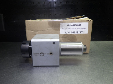 Alberti VDI40 ER32 Live Milling Head For Sauter Machines MA-3.5 (LOC192 ...
