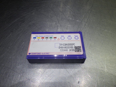 Sumitomo 1 Sided PCD Tipped Carbide Insert QTY1 TIP-GCMN2005SPC DA1000 ...