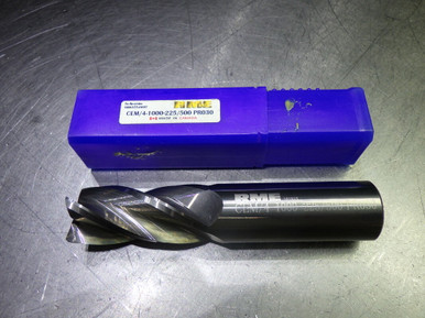 RME Inc 1" 4 Flute Carbide CR Endmill CEM/4-1000-225/500 PR030 ...