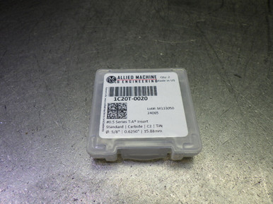 AMEC T-A Series #0.5 Carbide Spade Drill Inserts QTY2 1C20T-0020 ...