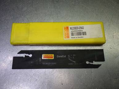 Sandvik 25 Indexable Grooving / Parting Blade N123E20-25A2 (LOC256 ...