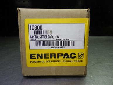 Enerpac 3 Way 115V Control Station IC300 (153A) - Superior Machine & Tool
