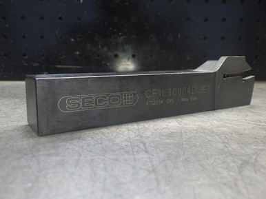 SECO 1" x 1" Coolant Thru Indexable Lathe Toolholder CFIL10004DJET ...