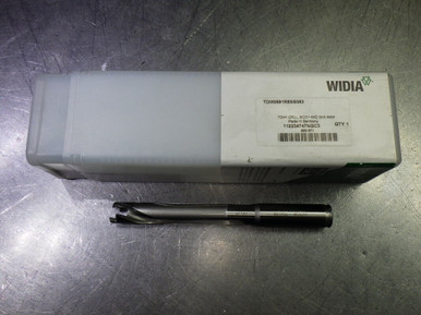 Widia .5906" -.6299" Coolant Thru 5xD Drill 5/8" Shank TDM0591R5SS063 ...