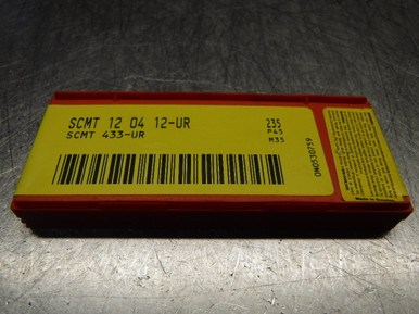 Sandvik Carbide Inserts QTY10 SCMT12 04 12-UR / SCMT433-UR 235 ...