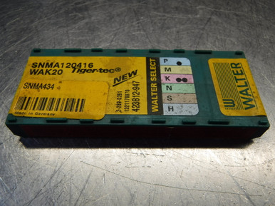 Walter Carbide Inserts QTY10 SNMA120416 WAK20 - Superior Machine & Tool