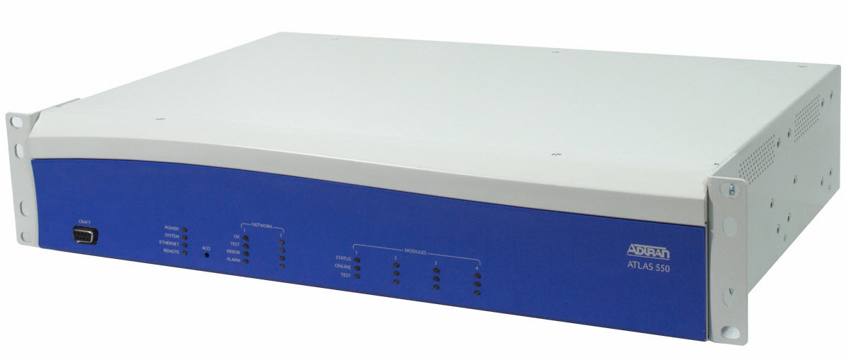 Adtran Atlas 550 E1 Chassis International Version 1200306L2
