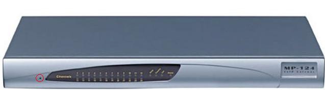 AudioCodes MP-124 D 24 FXS Channel VoIP to Analog Gateway