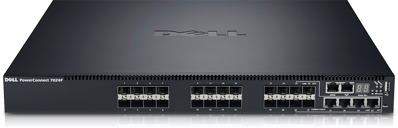 Dell PowerConnect 7024F Fiber SFP Network Switch