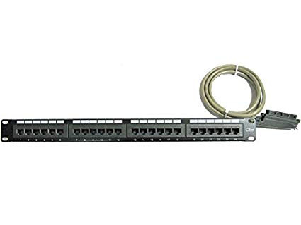 ShoreTel 24 Port Patch Panel with Amphenol Cable