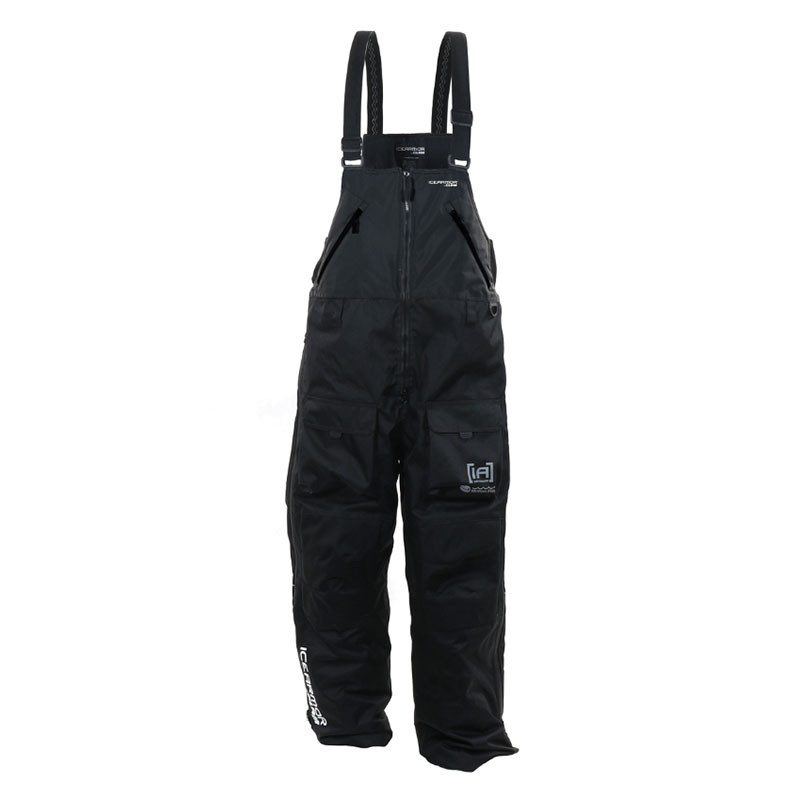 Clam Outdoors Ice Armor Defender Black Floating Bib