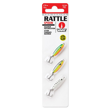 VMC Rattle Spoon 1/16 oz Kits 3pk