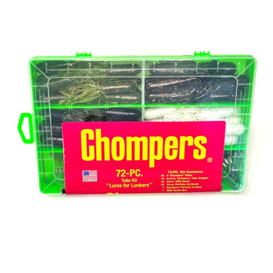 Chompers 4" Tubes 72-Piece Kit