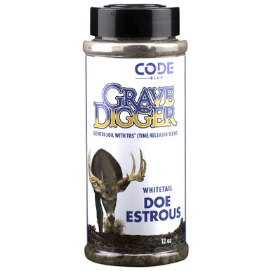 Code Blue Grave Digger 12 oz Doe Estrous Scented Soil