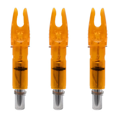 Lumenok GT-Nock Orange 3pk Lighted Arrow Nocks