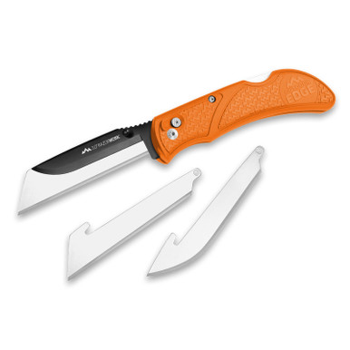 Outdoor Edge RazorWork Replaceable Blade Blaze Orange Utility Knife
