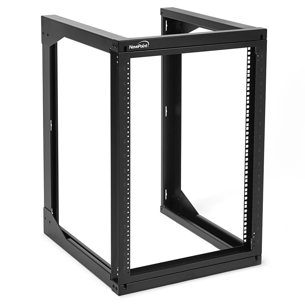 NavePoint 15U Swing Gate Wallmount Rack: Swing Gate Racks