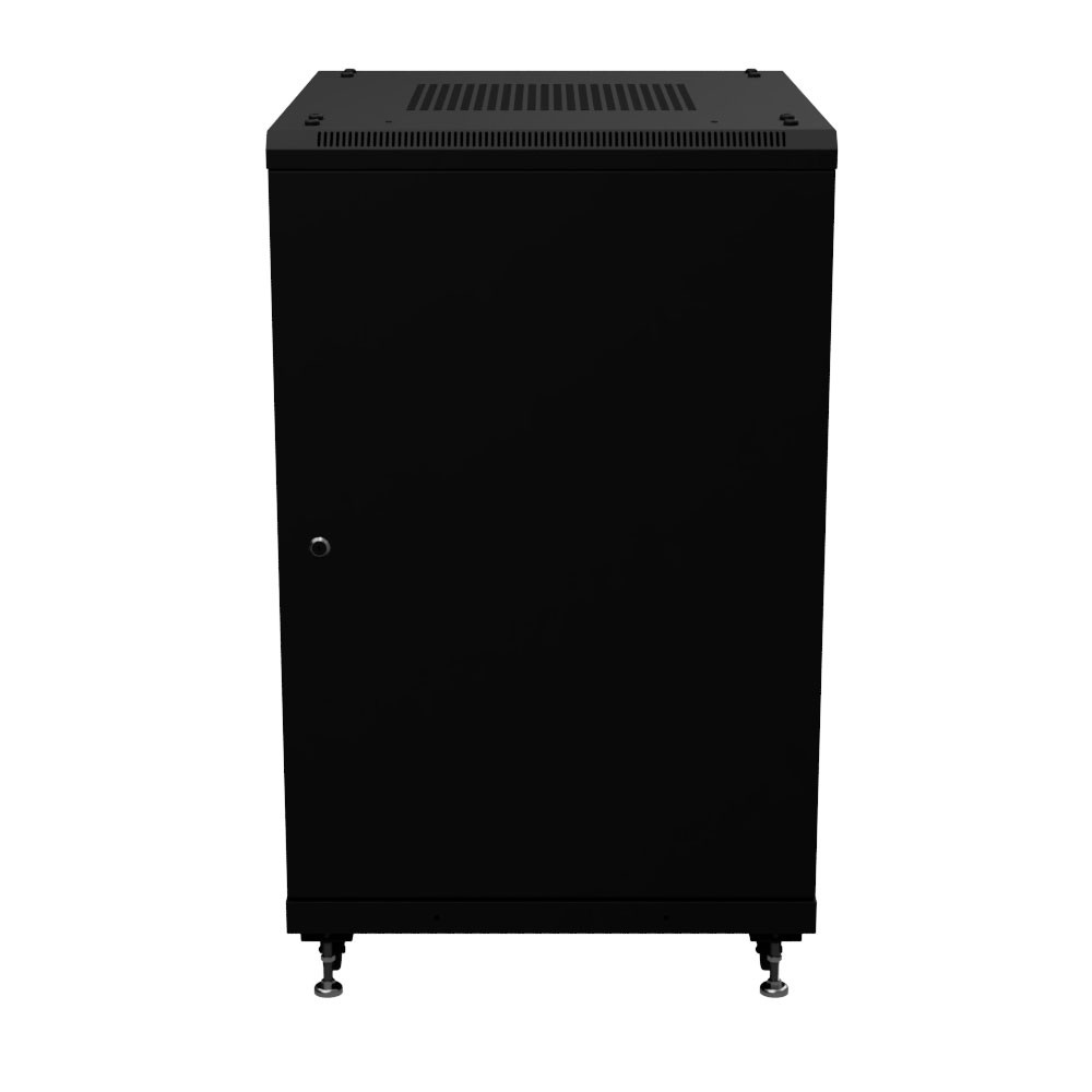 NavePoint18U AV Rack Cabinet 28 in depth, Cold Rolled Steel , 4 x ...