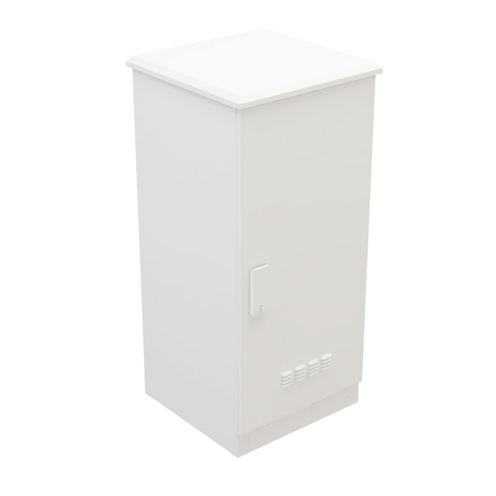 NavePointFloor Mount Outdoor Network Cabinet, 26U, Fans with ...