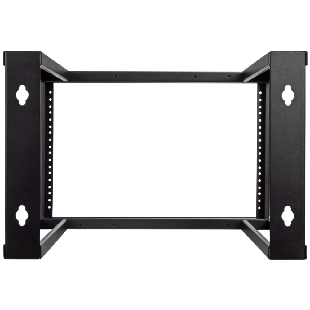 NavePoint 6U Wallmount Open Frame Rack Threaded: Wall Mount Racks