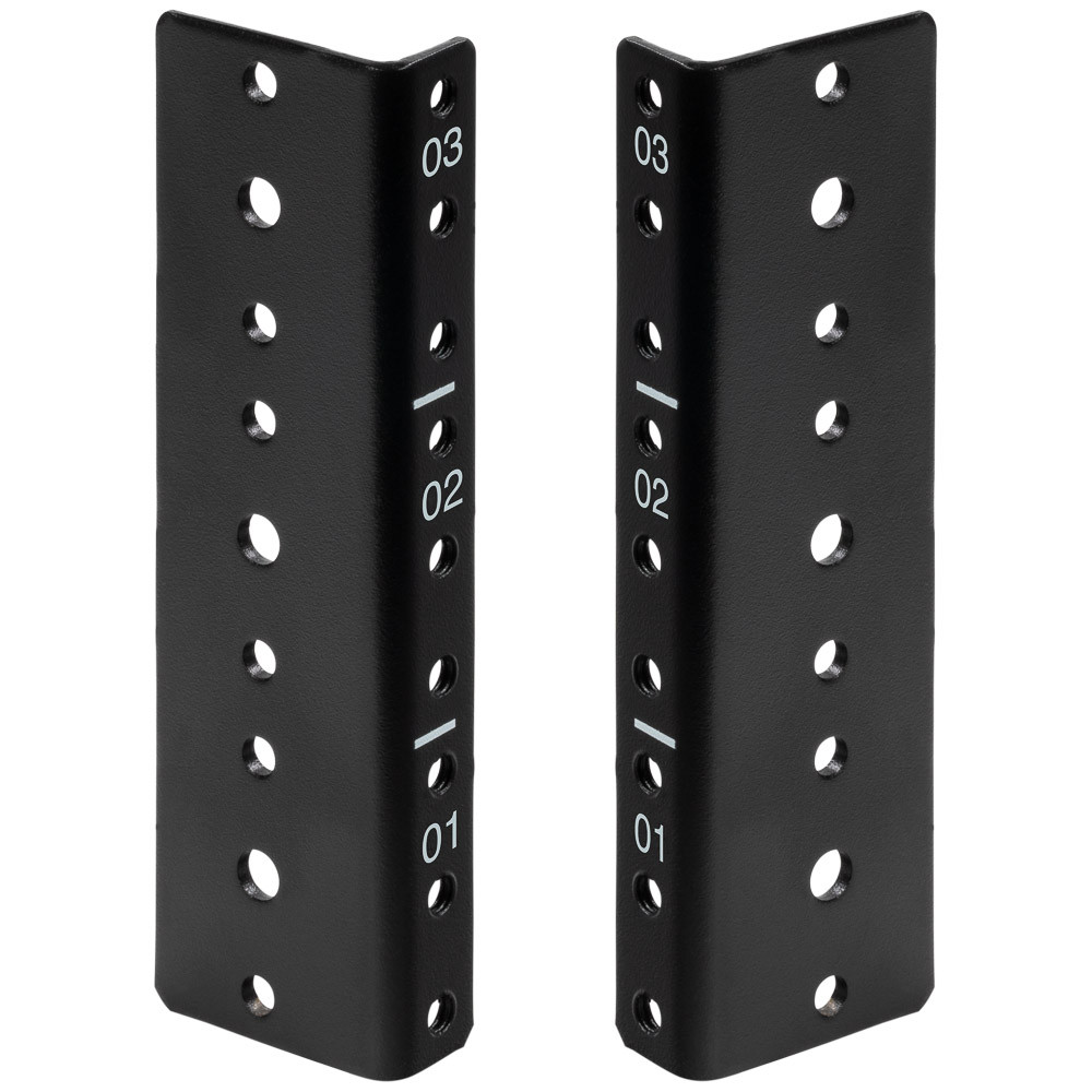 NavePoint 20U Vertical Rack Rail Pair Kit with Hardware: Vertical Rack ...