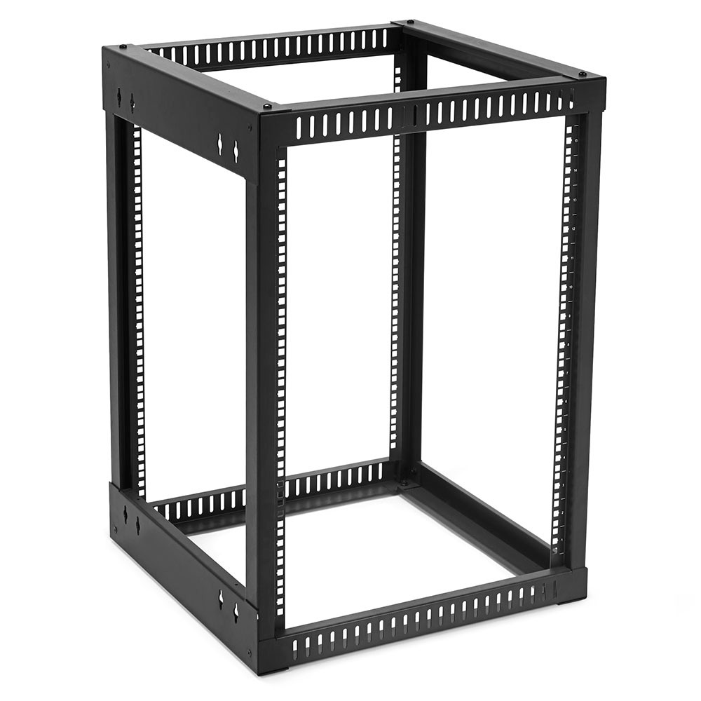 NavePoint 15U Side Load Wall Mount Network Rack: Wall Mount Racks