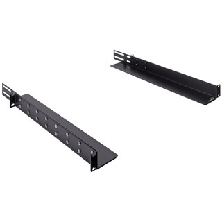 NavePoint 1U Adjustable Rack Mount Server Shelf Rails : Server Rack Rails
