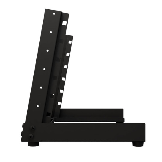NavePoint 6U 2-Post Open Frame Desk Rack Threaded: 2-Post Racks