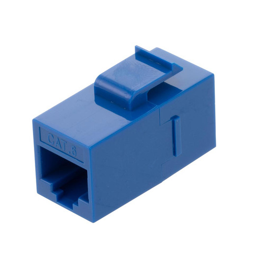NavePoint CAT6 UTP Inline Keystone Inline Coupler, RJ45 Female to RJ45 ...