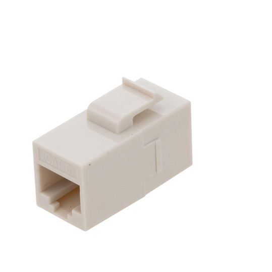 NavePoint CAT6 UTP Inline Keystone Inline Coupler, RJ45 Female to RJ45 ...