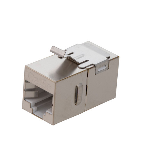 NavePoint CAT5E FTP Inline Keystone Coupler, RJ45 Female to RJ45 Female ...