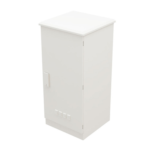 NavePointFloor Mount Outdoor Network Cabinet, 26U, Fans with ...