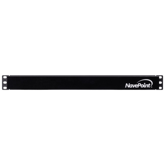 NavePoint 1U Horizontal Plastic Cable Management Raceway 2 inches deep ...