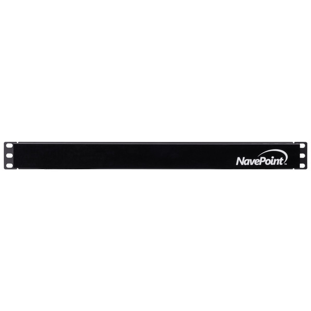 NavePoint 1U Horizontal Plastic Cable Management Raceway 2 inches deep ...
