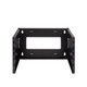 NavePoint 12U Adjustable Depth Wallmount Bracket Threaded: Patch Panel ...