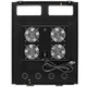 NavePoint 42U Cabinet Top-Mount Fan Panel: Fans and Cooling