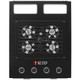 NavePoint 42U Cabinet Top-Mount Fan Panel: Fans and Cooling