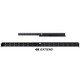 NavePoint 1U Adjustable Rack Mount Server Shelf Rails : Server Rack Rails