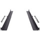 NavePoint 1U Adjustable Rack Mount Server Shelf Rails Full Depth ...