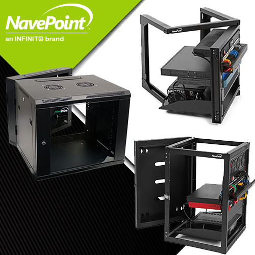 Introduction to Hinged Wall Mount Cabinets & Racks - NavePoint