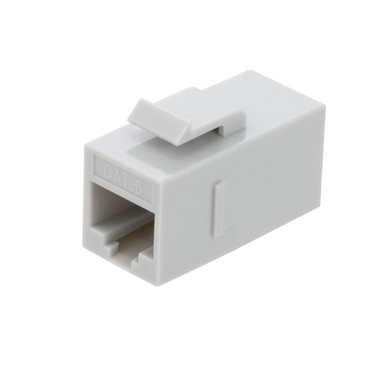 NavePoint CAT6 UTP Inline Keystone Inline Coupler, RJ45 Female to RJ45 ...