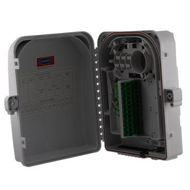 NavePoint Splitter Distribution Box 24 Ports with 24 SC/APC SM Simplex ...