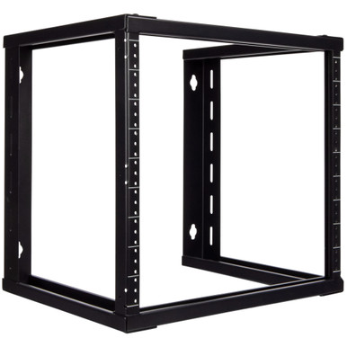 NavePoint 9U Wallmount Open Frame Rack Threaded: Wall Mount Racks