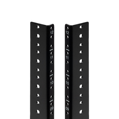 NavePoint 12U Vertical Rack Rail Pair Kit with Hardware: Vertical Rack ...