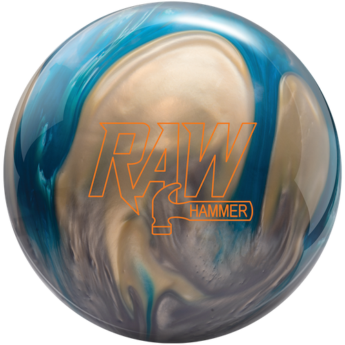 Hammer Raw Hammer Blue/Silver/White Bowling Ball | FREE SHIPPING ...