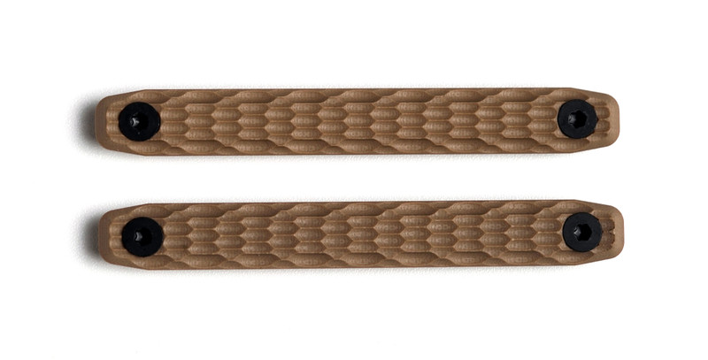 G10 Scale Slim Low Profile Hand Grip Panel, for MLok Rail Handguard ...
