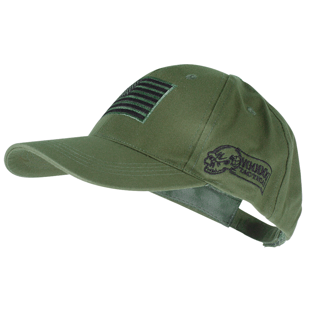 VOODOO CAP WITH FLAG AND LOGO