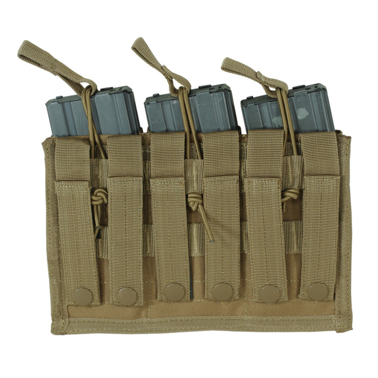 M4 / M16 OPEN TOP MAG POUCH - TRIPLE