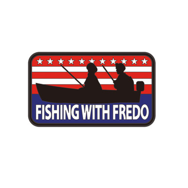 FISHING WITH FREDO PATCH